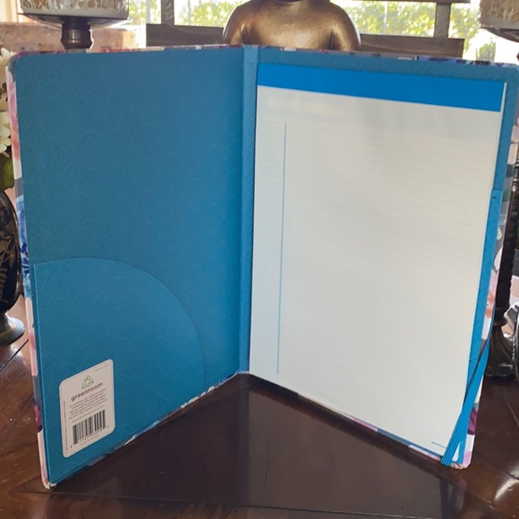Office | 315 Floral Padfolio 13 X 9 With Notepad | Poshmark
